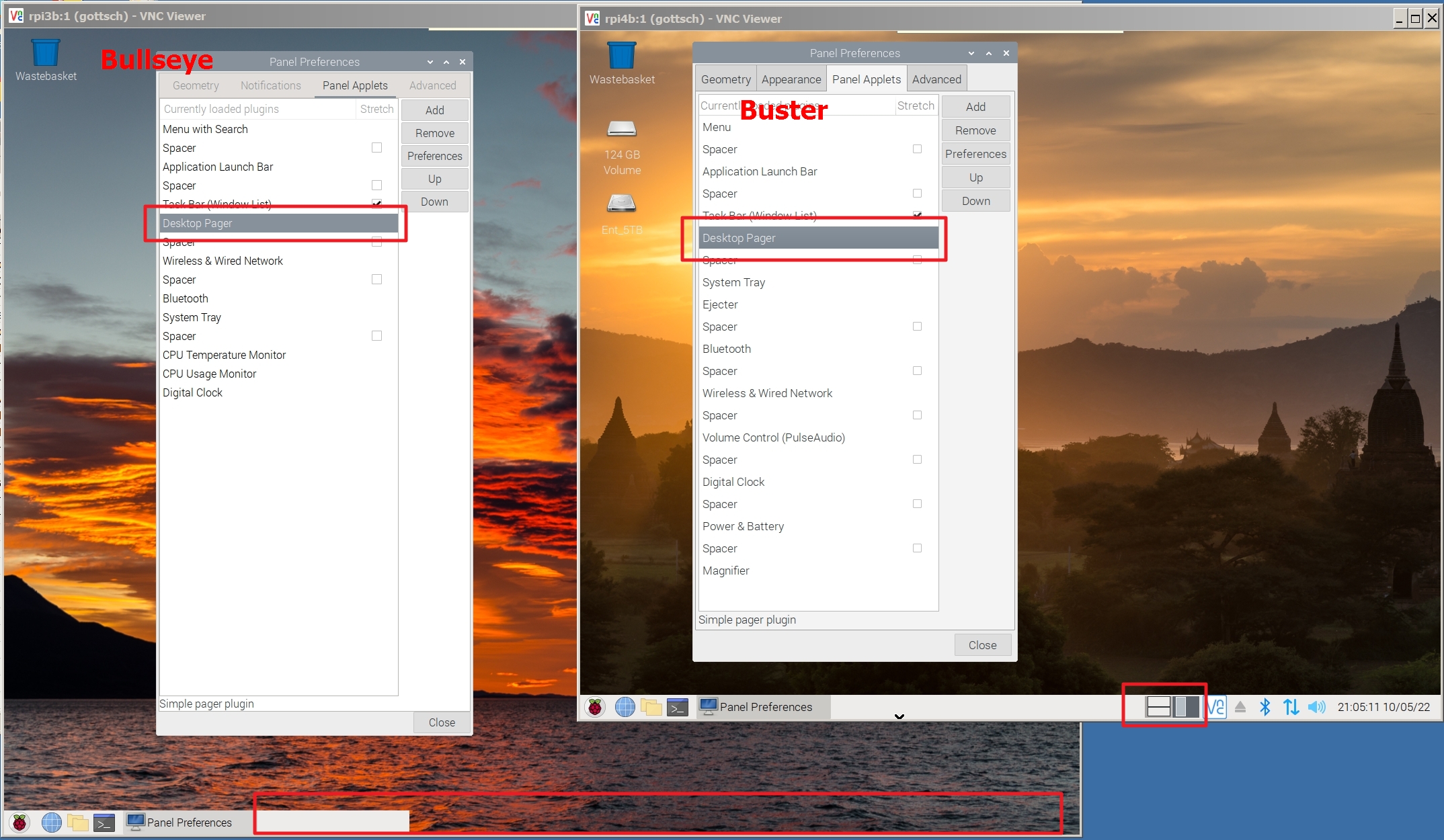 Bullseye (new install) desktop panel promblem with task bar - Raspberry ... Bullseye (new install) desktop panel promblem with task bar - Raspberry ...
